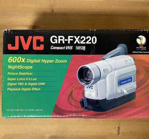 Видеокамера Compact VHS JVC GR-FX220