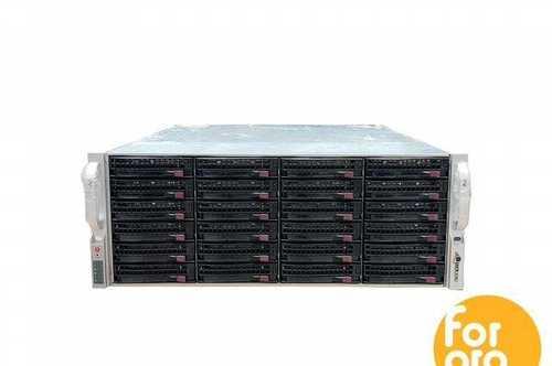 Сервер Supermicro 846 24LFF 2xE5-2660 112GB