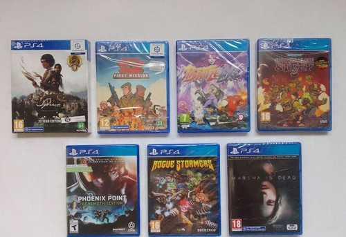 Игры PS4 (Syberia, Warhammer 40000 и др.)