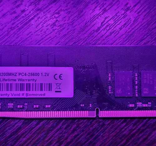 Оперативная память ddr4 8gb