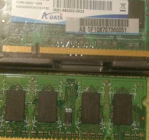 Опер память для ноутбука DDR2, 2x1Gb, 2х3Gb-рс