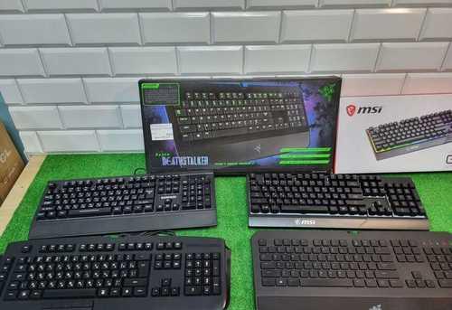Игровые клавиатуры Msi, Razer, Dexp