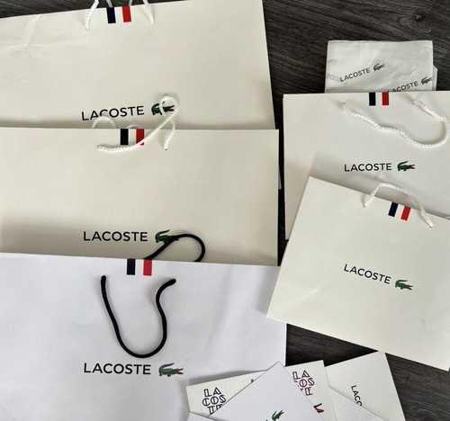 Брендовые пакеты lacoste