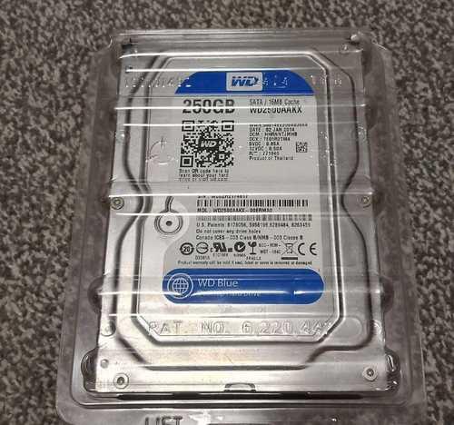 Жесткий диск hdd 250gb