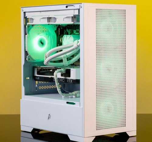 Игровой пк RTX 4060 8GB Ryzen 5 5600 16 гб 1stplayer GO2 argb black ultra 422