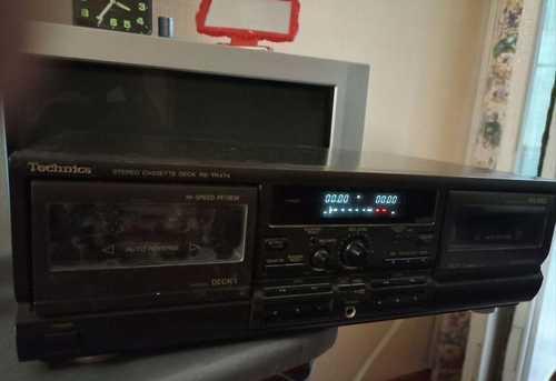 Кассетная дека technics 474