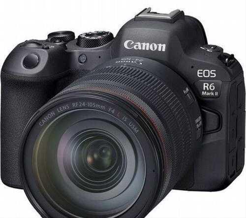 Canon EOS R6 Mark II + 24-105mm f/4 L. новый