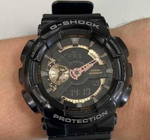 Часы casio g shock GA110-RG