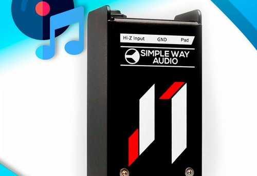 Активный DI-Box, одноканальный Simple Way Audio J7