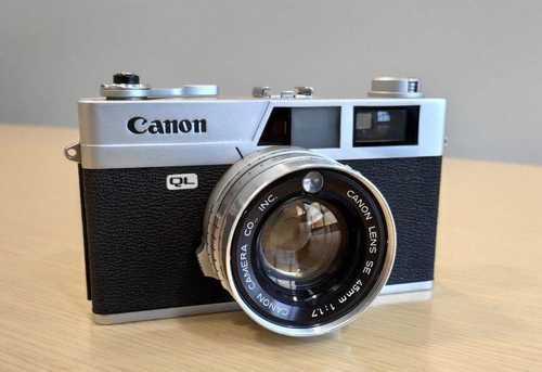 Светосильный культовый Canon Canonet gl17