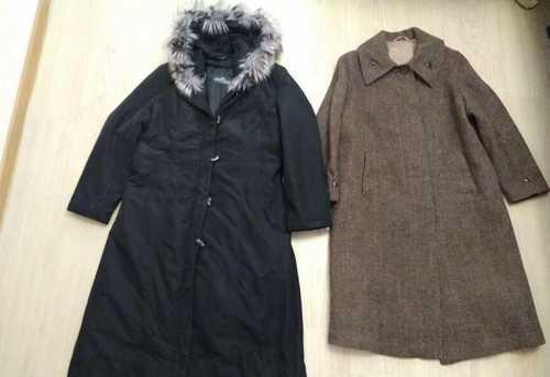 Пакетом пальто зима и осень 46-48 р