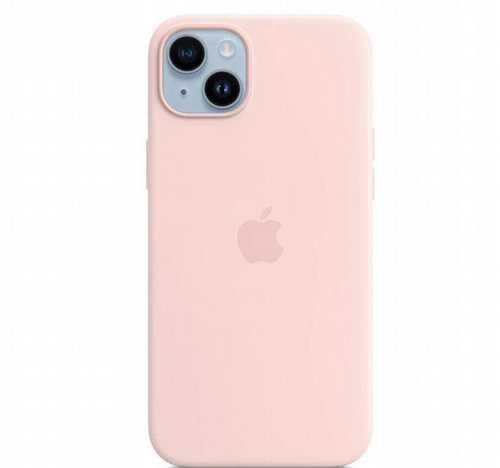 Чехол iPhone 14 Silicone MagSafe Chalk Pink mprx3