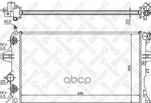 10-25062-SX радиатор системы охлаждения Opel A