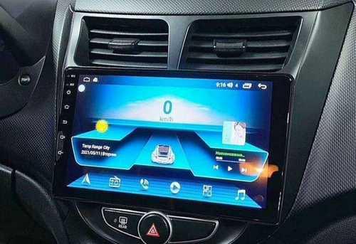 Hyundai Solaris Android магнитола IPS DSP