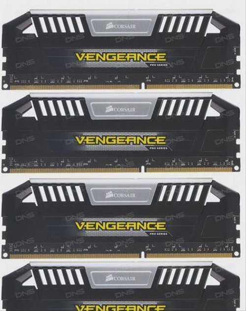 DDR3 Corsair vengeance pro 16gb 32gb CL9 1600—2200