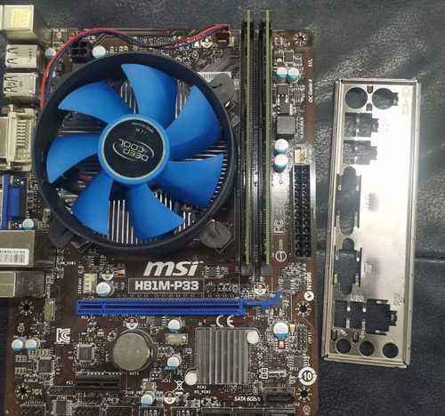 Материнская плата msi h81m p33 lga1150