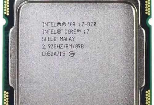 Процессор Intel Core i7-870 (1156 2.93-3.6GHz 4c/8