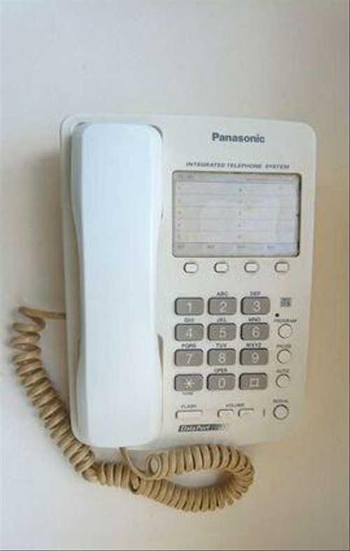 Cтационарный телефон Panasonic KX-TS10MX-W