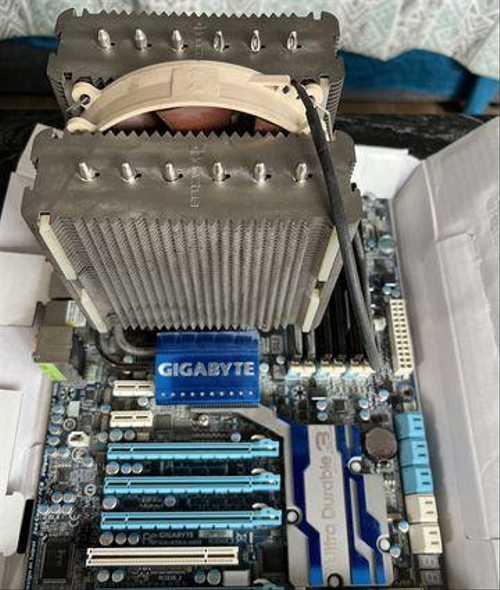 I7-980 с материнкой gigabyte ga-x58a-ud5, 18gb ram