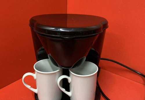 Кофеварка с чашками см06 (26014)
