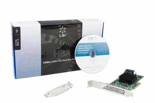 HBA-адаптер LSI SAS 9300-8i (LSI00344)