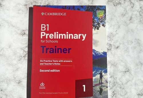 B1 preliminary trainer новая книга