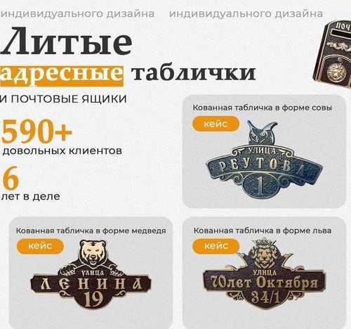 Адресные таблички