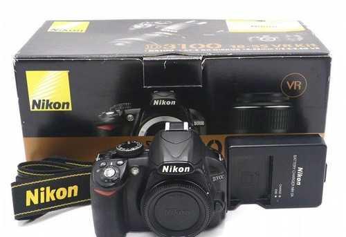 Nikon D3100 body в упаковке (пробег 47080 кадров)