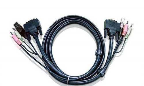 KVM кабель aten 2L-7D02UI / 2L-7D02UI