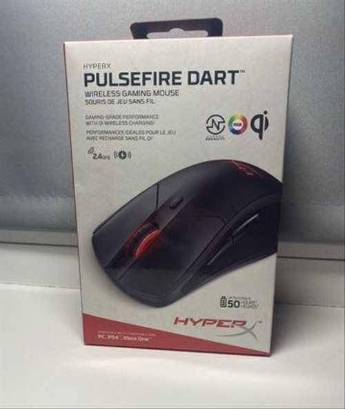Беспроводная игровая мышь hyperx pulsefire dart