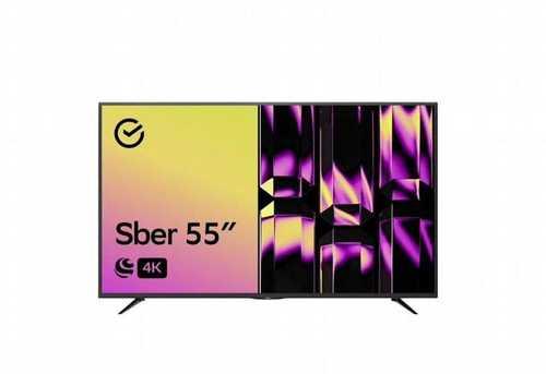 Телевизор Sber, 55"(139 см), Сбер, 55, UHD 4K