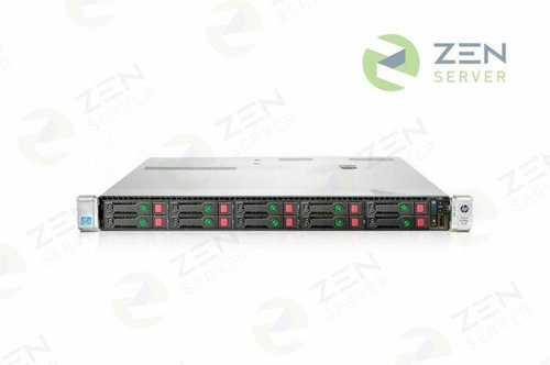 HP DL360p G8 10SFF/2хE5-2620/16х16Gb1333