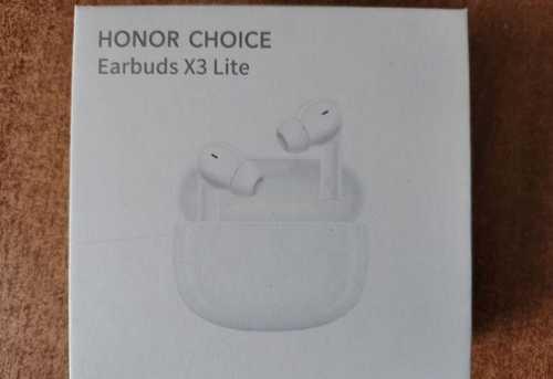 Наушники беспроводные Honor Choice Earbuds X3 Lite