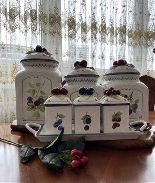 Villeroy&Boch Cottage Джемницы Банки Набор