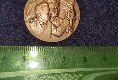 Медаль Италии 1937 года Клементи, бронза AU(55-58)