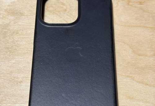 Apple iPhone 13 Pro Leather Case - Midnight