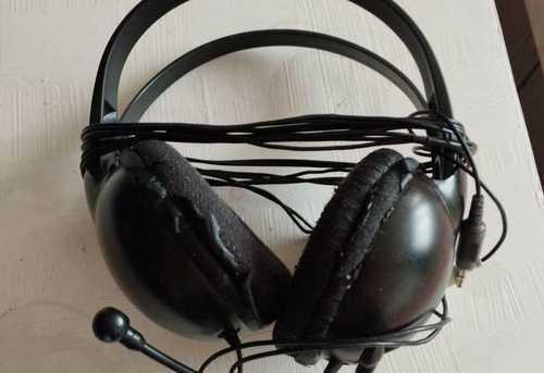 Наушники Philips headset shm900 с микрофоном