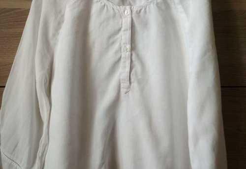 Блузка белая для девочки Massimo Dutti