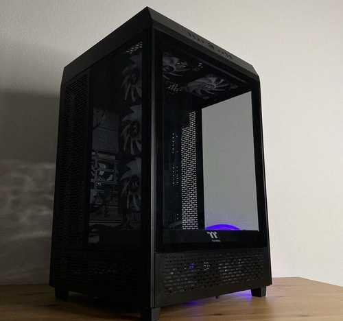 Корпус Thermaltake The Tower 500 + 11 вентиляторов