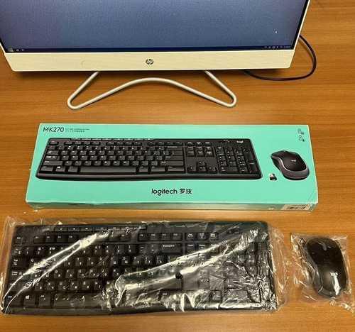 Комплект беспроводной Logitech MK270 RU