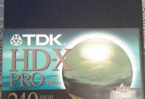 Видеокассета TDK HD-X PRO 240 HDE