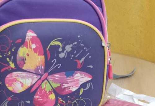 Рюкзак школьный для девочки +мешок для сменки