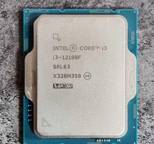 Б/у Процессор 1700 Intel Core i3-12100F OEM