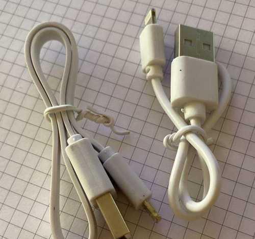 Коротки кабели USB - lightning (15-20см)