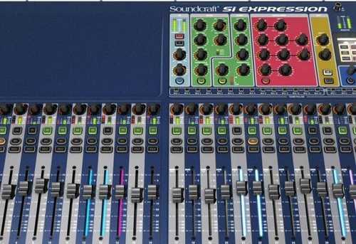 Soundcraft Si Expression 3 цифровой микшер, 32 мик