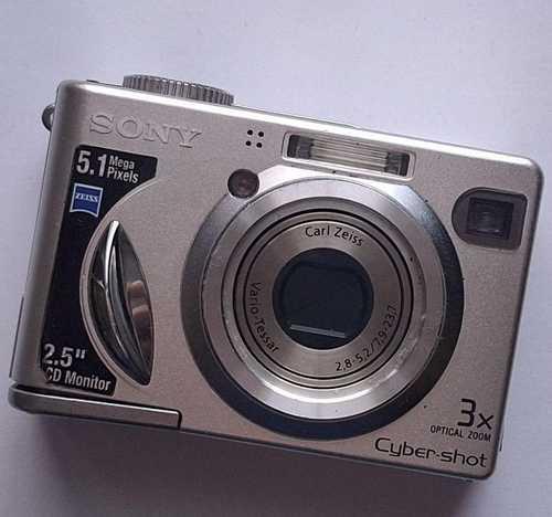 Y2k Винтажная мыльница sony cybershot dsc w5