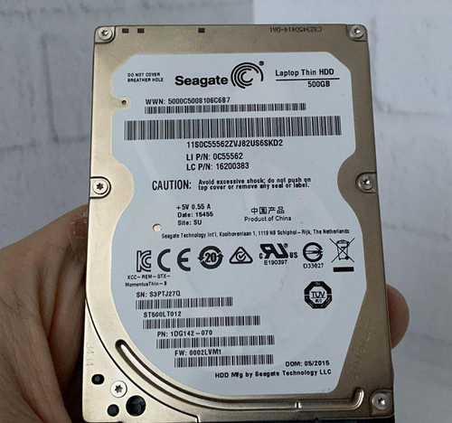 Жесткий диск 500gb Seagate HDD