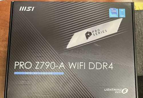 Материнская плата MSI PRO Z790-A WiFi DDR4
