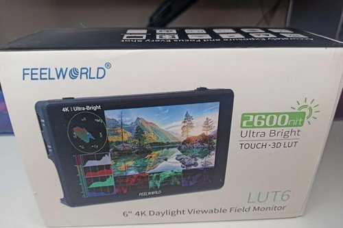 FeelWorld LUT6 2600 nit - накамерный монитор