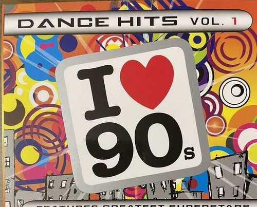 CD компакт диск Dance Hits I love 90’